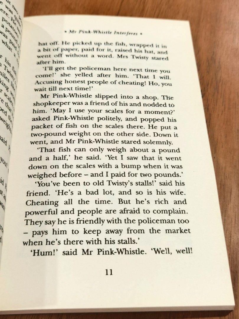 Mr Pink Whistle Interferes Children Story Book Enid Blyton, Hobbies & Toys, Books & Magazines ...