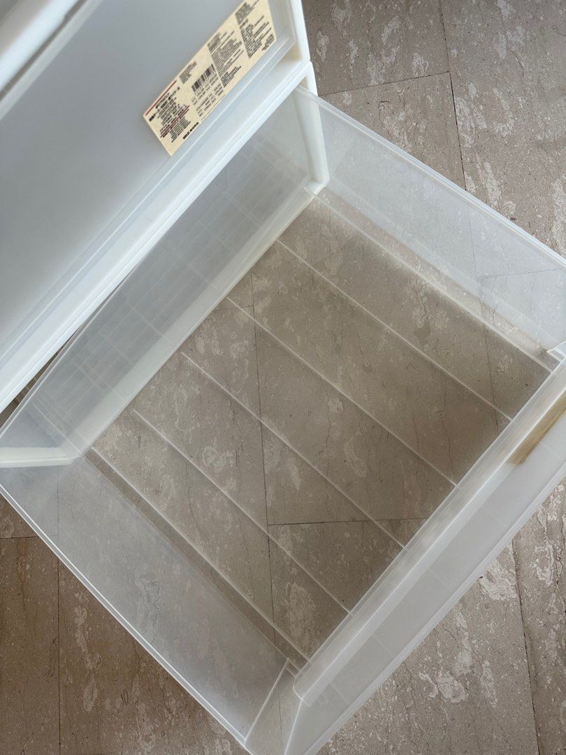 MUJI plastic drawer, Furniture & Home Living, Home Improvement ...