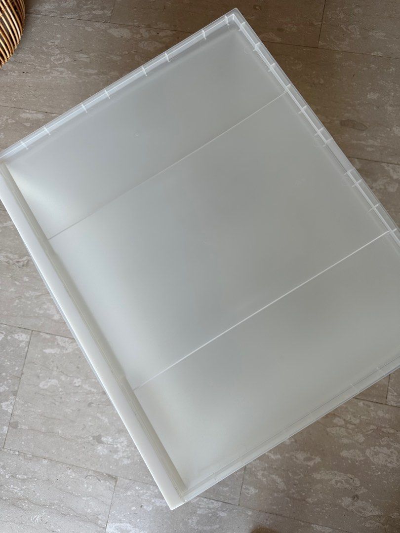 MUJI plastic drawer, Furniture & Home Living, Home Improvement ...