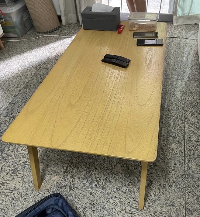 Muji style wood Coffee Table, Furniture & Home Living, Furniture ...