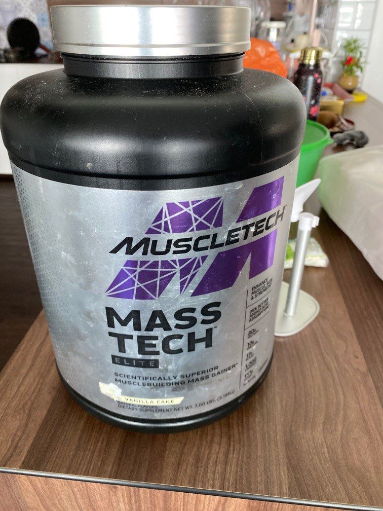 Muscletech protein powder, Health & Nutrition, Health Supplements ...