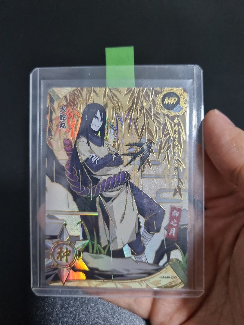 Naruto Kayou MR Orochimaru Mapletree Card (Reserved), Hobbies & Toys ...