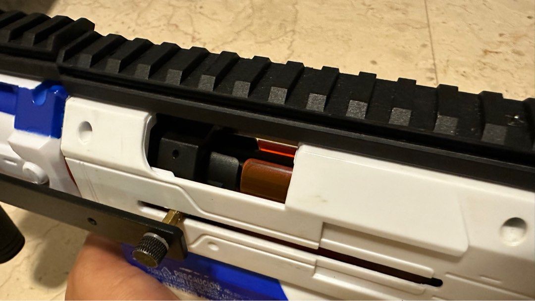 Nerf Retaliator (Short Dart modded) Blaster, Hobbies & Toys, Toys ...