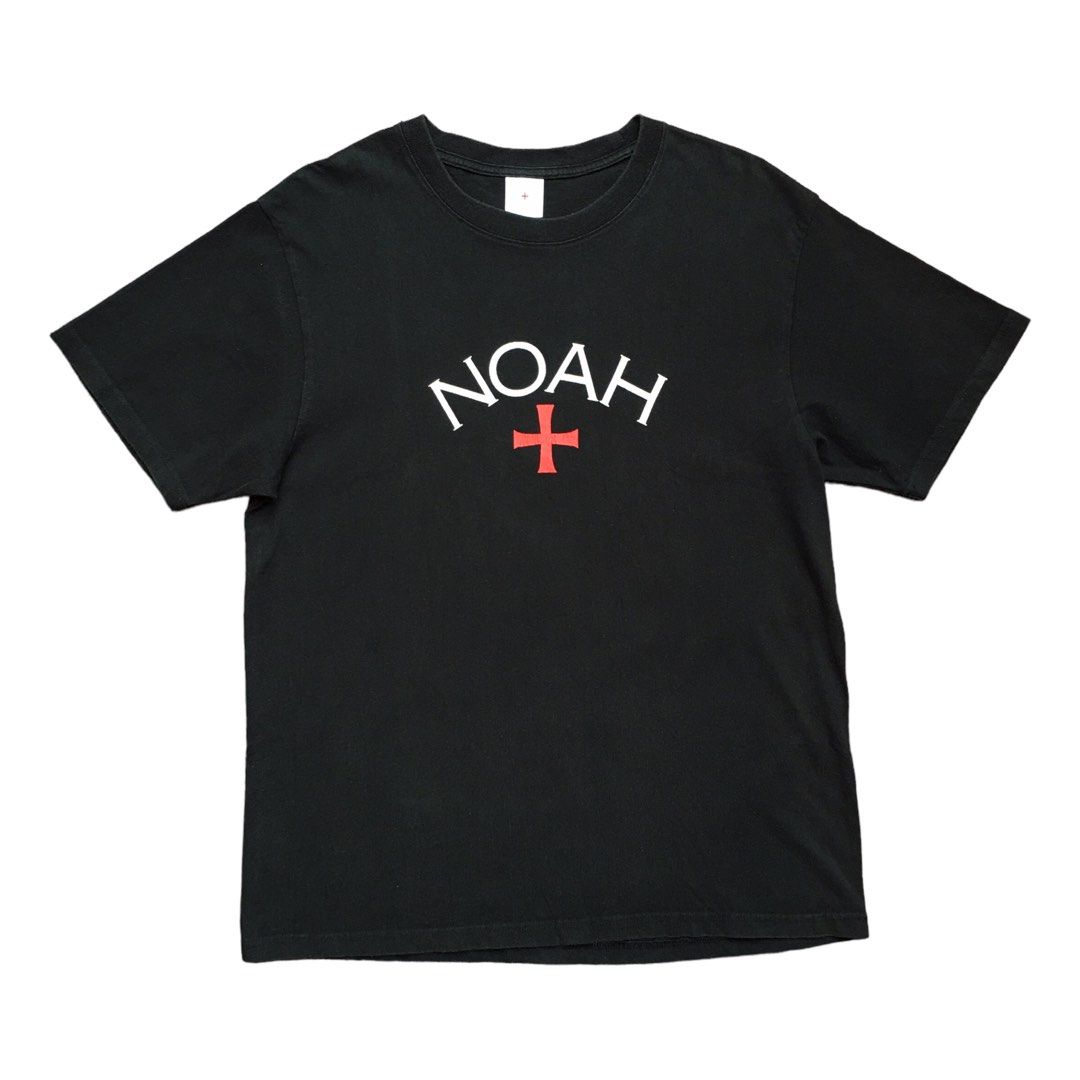 Noah Cross Logo Black Tee, Men's Fashion, Activewear on Carousell