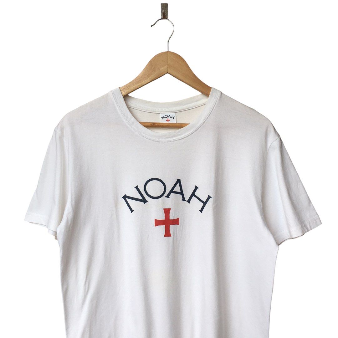 Noah Cross Logo White Tee on Carousell