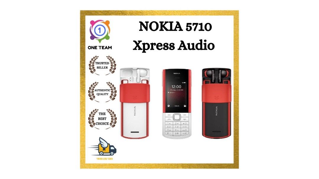 NOKIA 5710 XPRESS AUDIO @ LOCAL WARRANTY,nokia, nokia button phone ...