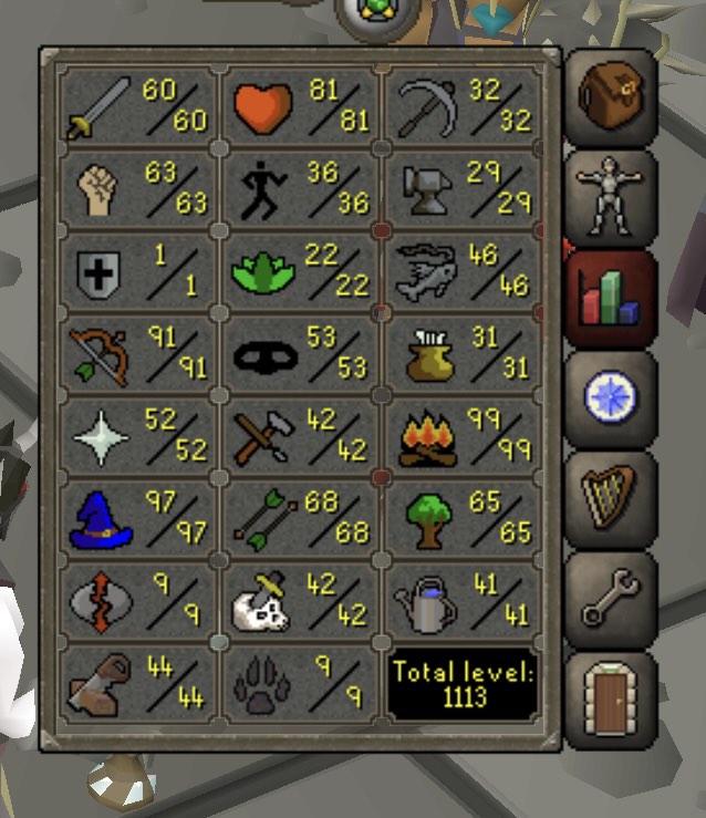 Old School RuneScape (OSRS) Account, Video Gaming, Video Games, Others ...