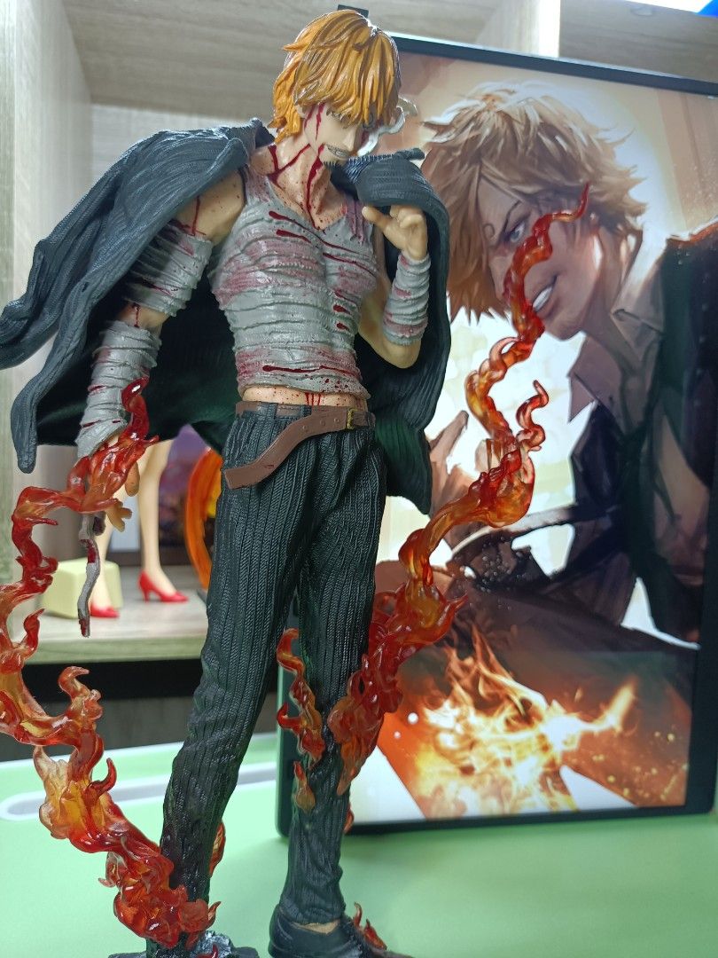 One Piece Sanji Figure 徵收好物在旋轉拍賣