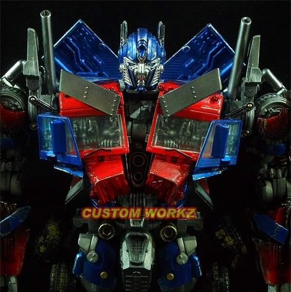 Optimus Prime Transformer Hasbro Leader Class ROTF Custom Repaint ...