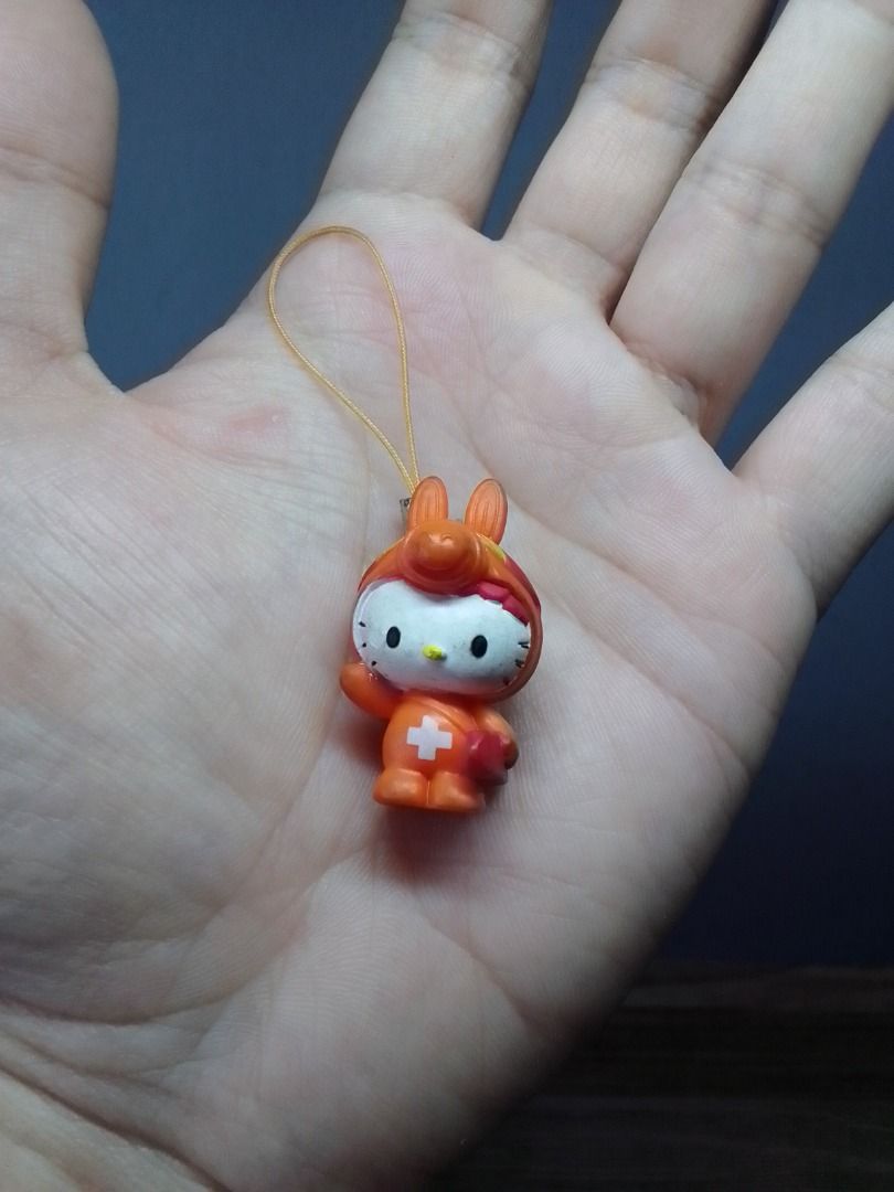 ORANGE MASCOT HELLO KITTY X LIPTON RODY COLLECTION, Hobbies & Toys, Toys & Games on Carousell