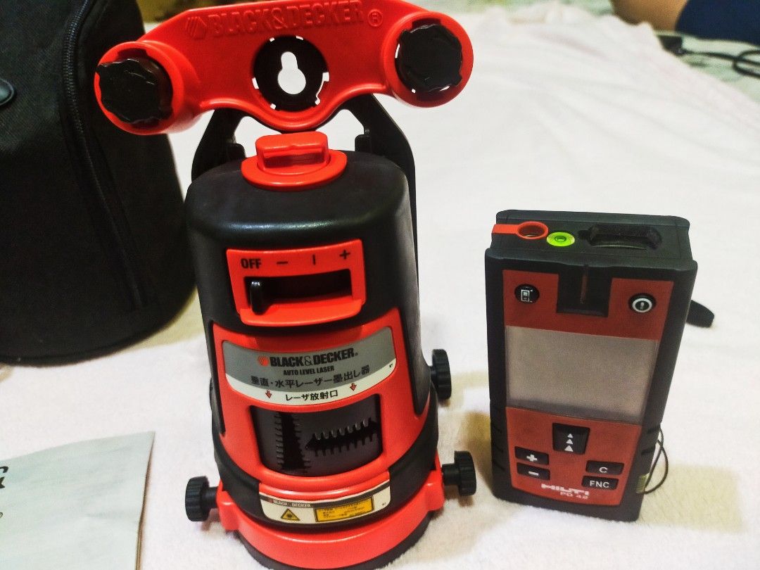 Original HILTI PD42 laser/ BLACK AND DECKER lebeling on Carousell