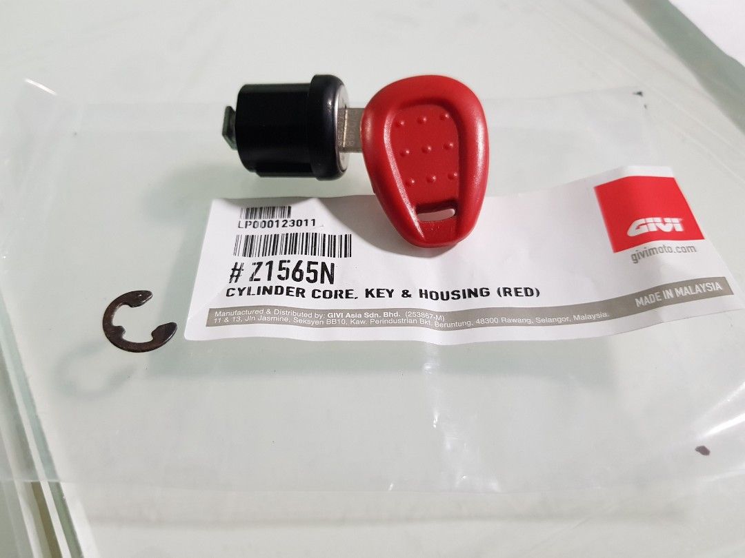 Original Lock for Givi Motorcycle Boxes, Motorcycles, Motorcycle ...