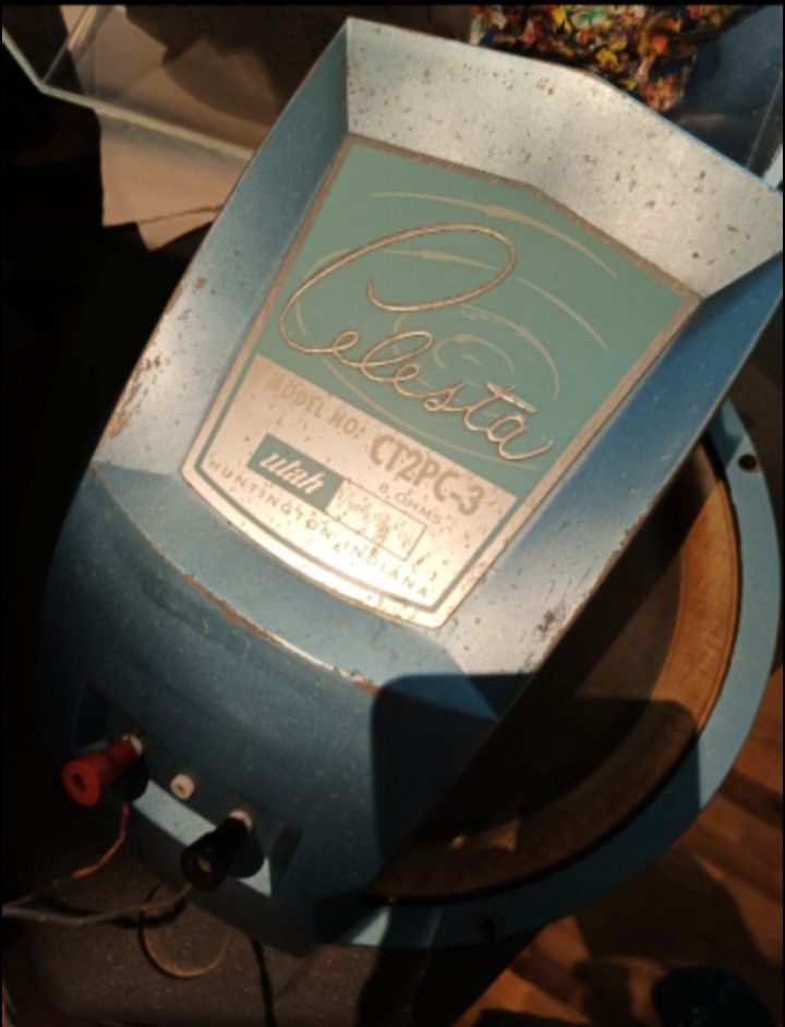 Beautiful Pair of Vintage Utah Celesta C12PC-3 12" Full-Range Speakers ...