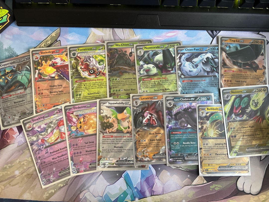 Paldea Evolved EX Ultra Rares, Hobbies & Toys, Toys & Games on Carousell