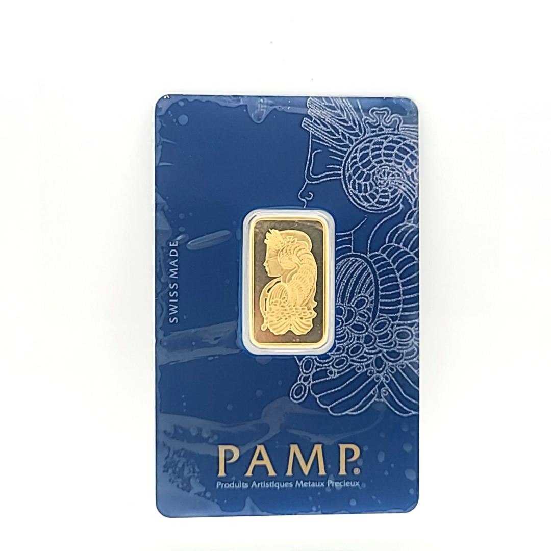 PAMP Gold Bar - 10 g, Hobbies & Toys, Memorabilia & Collectibles ...