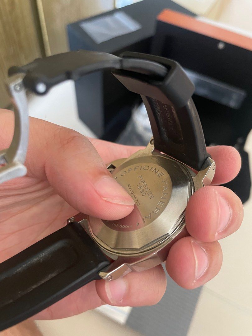 Panerai Luminor Pam00090 Pam 90 Pam090 Power Reserve, 名牌, 手錶 - Carousell