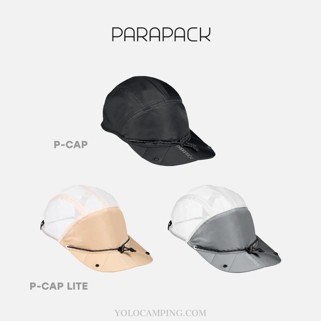 PARAPACK P-CAP & P-CAP LITE, 男裝, 手錶及配件, 棒球帽、帽 - Carousell