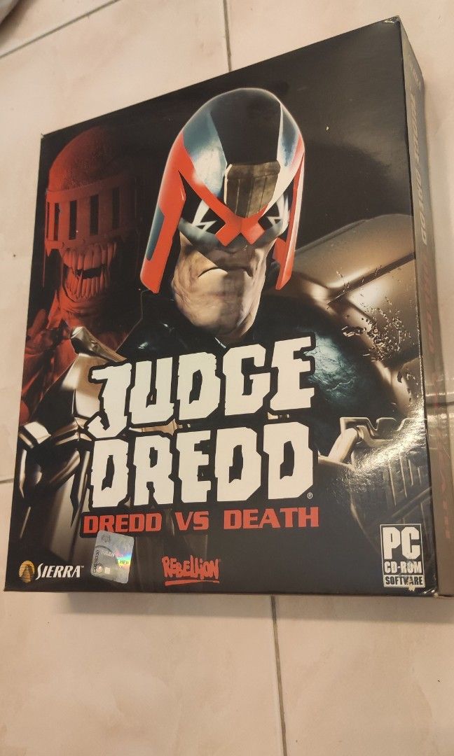 PC Game Vintage Judge Dredd Vs Death, Video Gaming, Video Games, Others ...