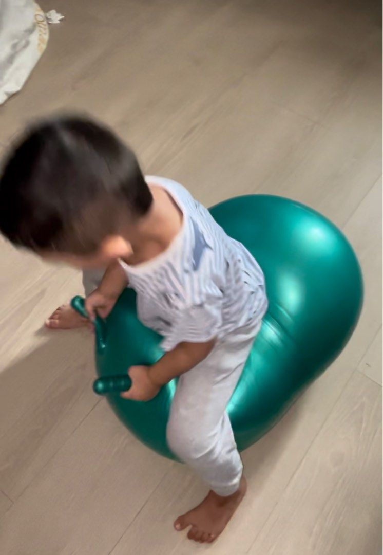 Peanut ball bounce ball for kids, Hobbies & Toys, Toys & Games on Carousell