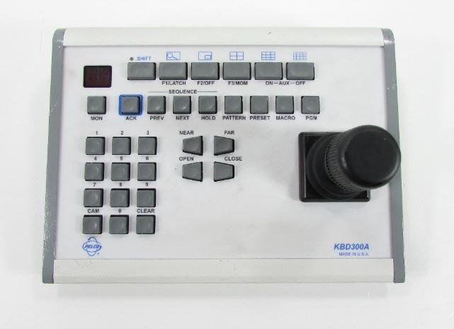 PELCO PTZ KEYBOARD KBD-300A (Made in USA), Furniture & Home Living ...