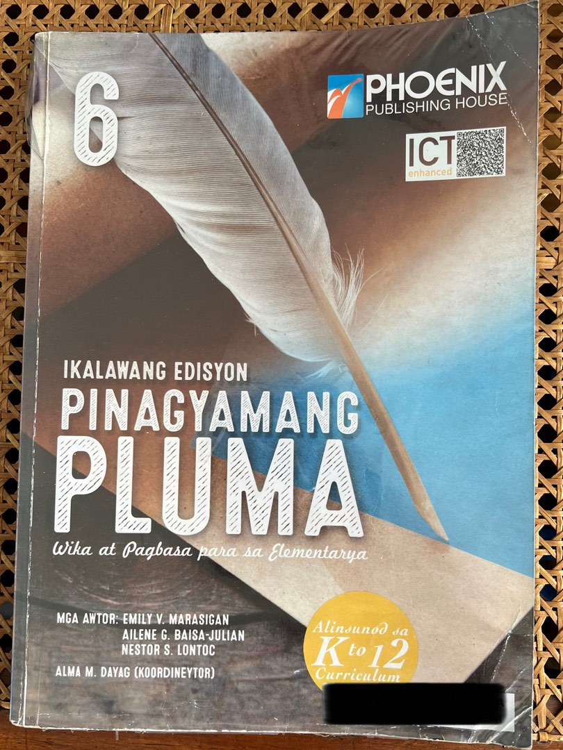 Pinagyamang Pluma 6 / Filipino Book for Grade 6, Hobbies & Toys, Books ...
