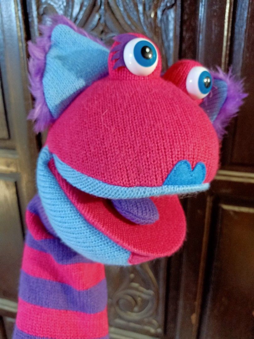 PLAYFUL WORM SOCK HAND PUPPET on Carousell