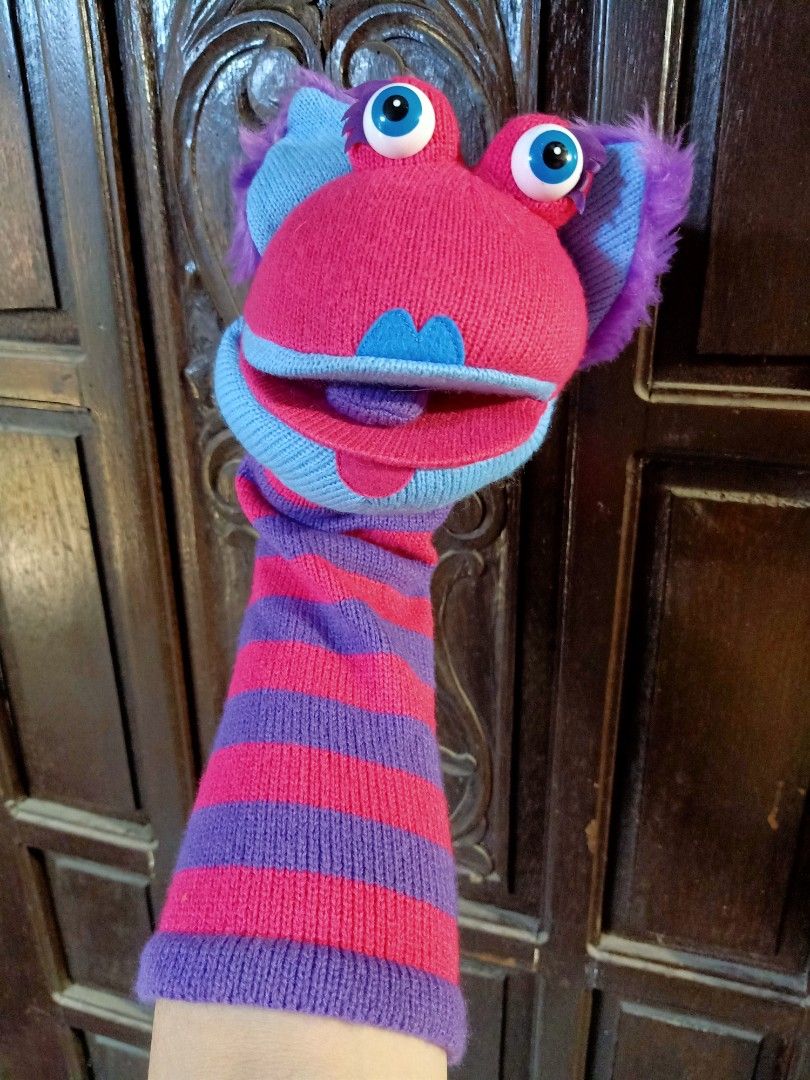PLAYFUL WORM SOCK HAND PUPPET on Carousell