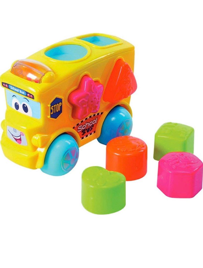 PlayGo Fun Bus Shape Sorter, Hobbies & Toys, Toys & Games on Carousell