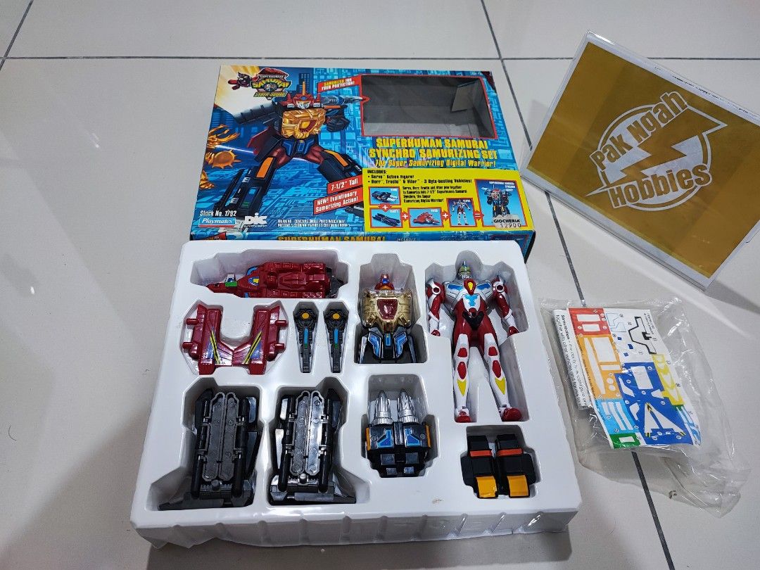 Playmates Superhuman Samurai Syber Squad Synchro / Thunder Gridman ...