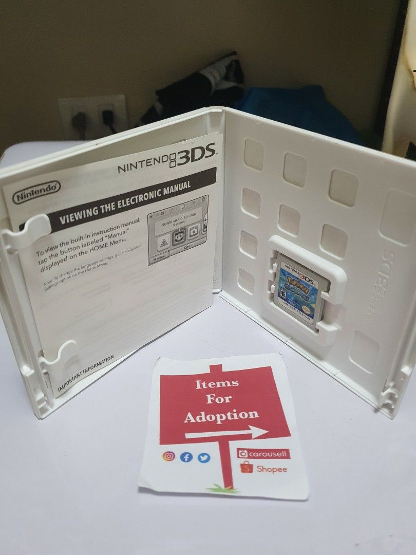 Pokemon Alpha Sapphire (Nintendo 3DS, Usa) on Carousell