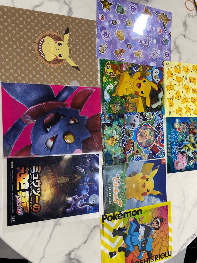Pokemon Folder, Hobbies & Toys, Stationery & Craft, Art & Prints on ...