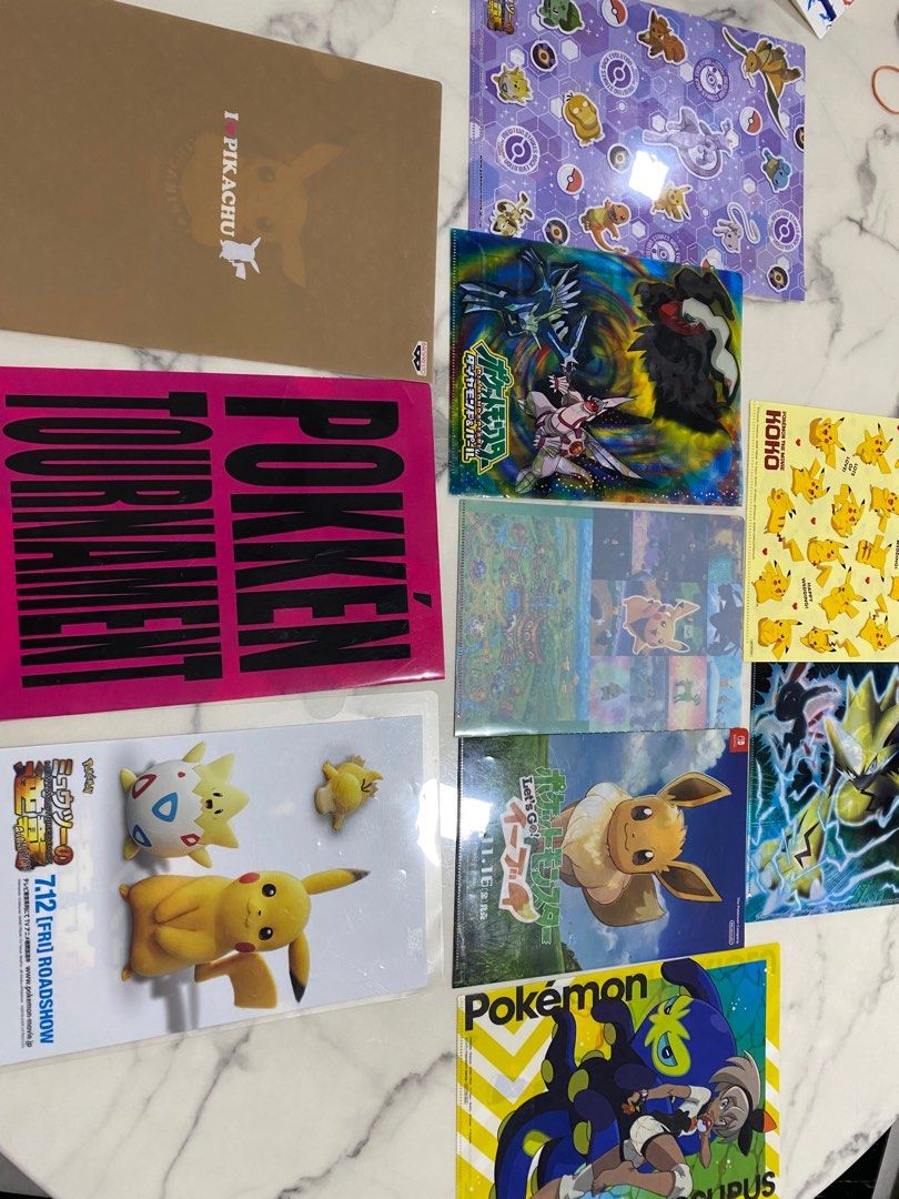 Pokemon Folder, Hobbies & Toys, Stationery & Craft, Art & Prints on ...
