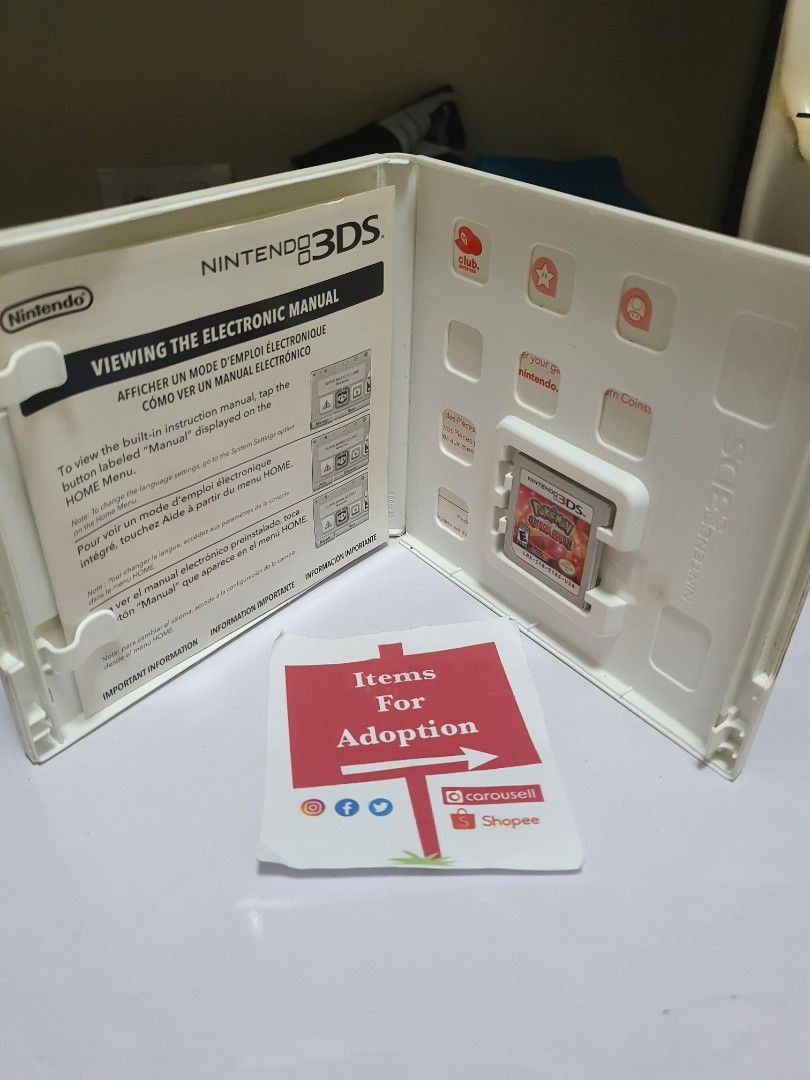Pokemon Omega Ruby (Nintendo 3DS, Usa) on Carousell