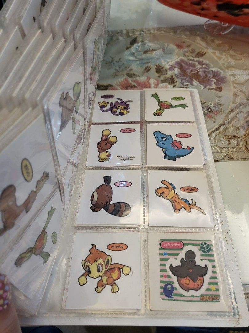 Pokemon Sticker Album Set, Hobbies & Toys, Toys & Games on Carousell