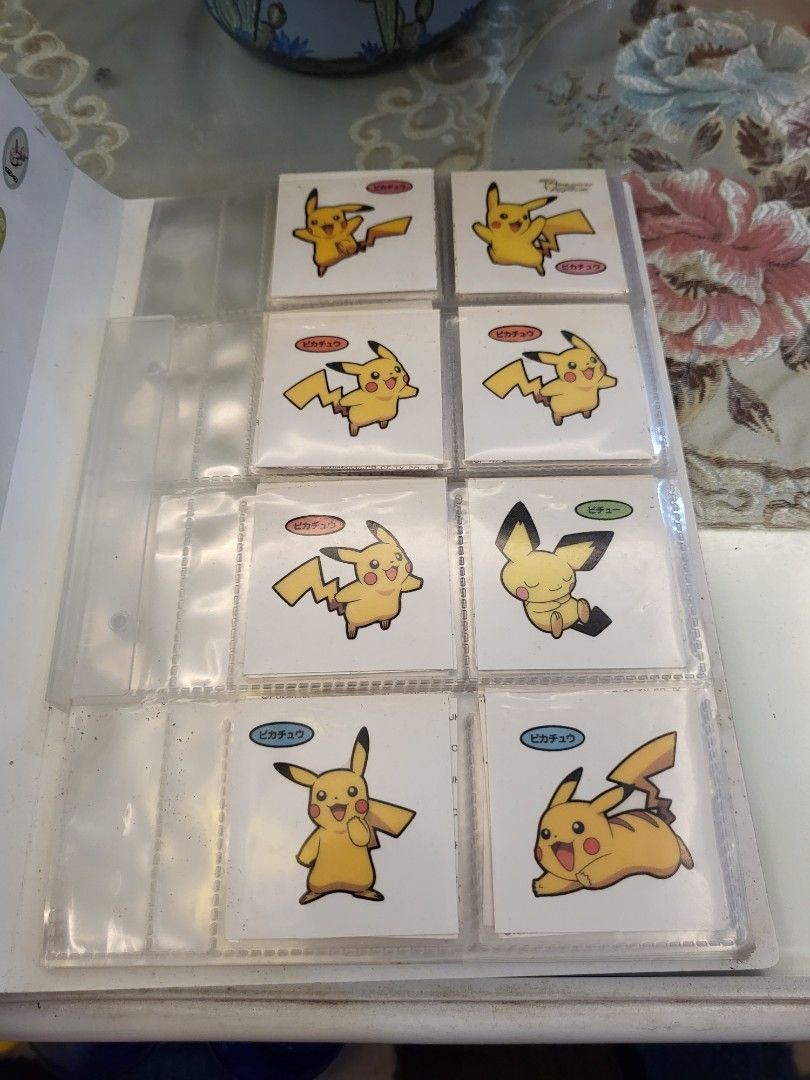 Pokemon Sticker Album Set, Hobbies & Toys, Toys & Games on Carousell