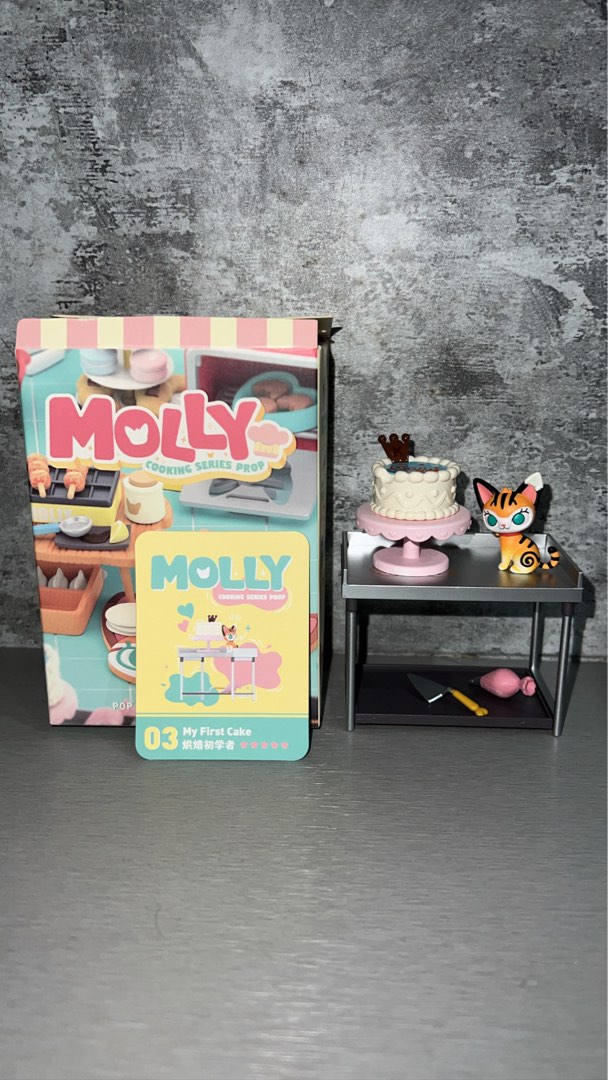 POP MART Molly Cooking Series Prop, Hobbies & Toys, Toys & Games on ...