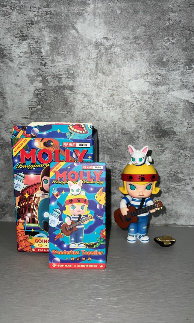 POP MART Molly Imaginery Wandering Series, Hobbies & Toys, Toys & Games ...
