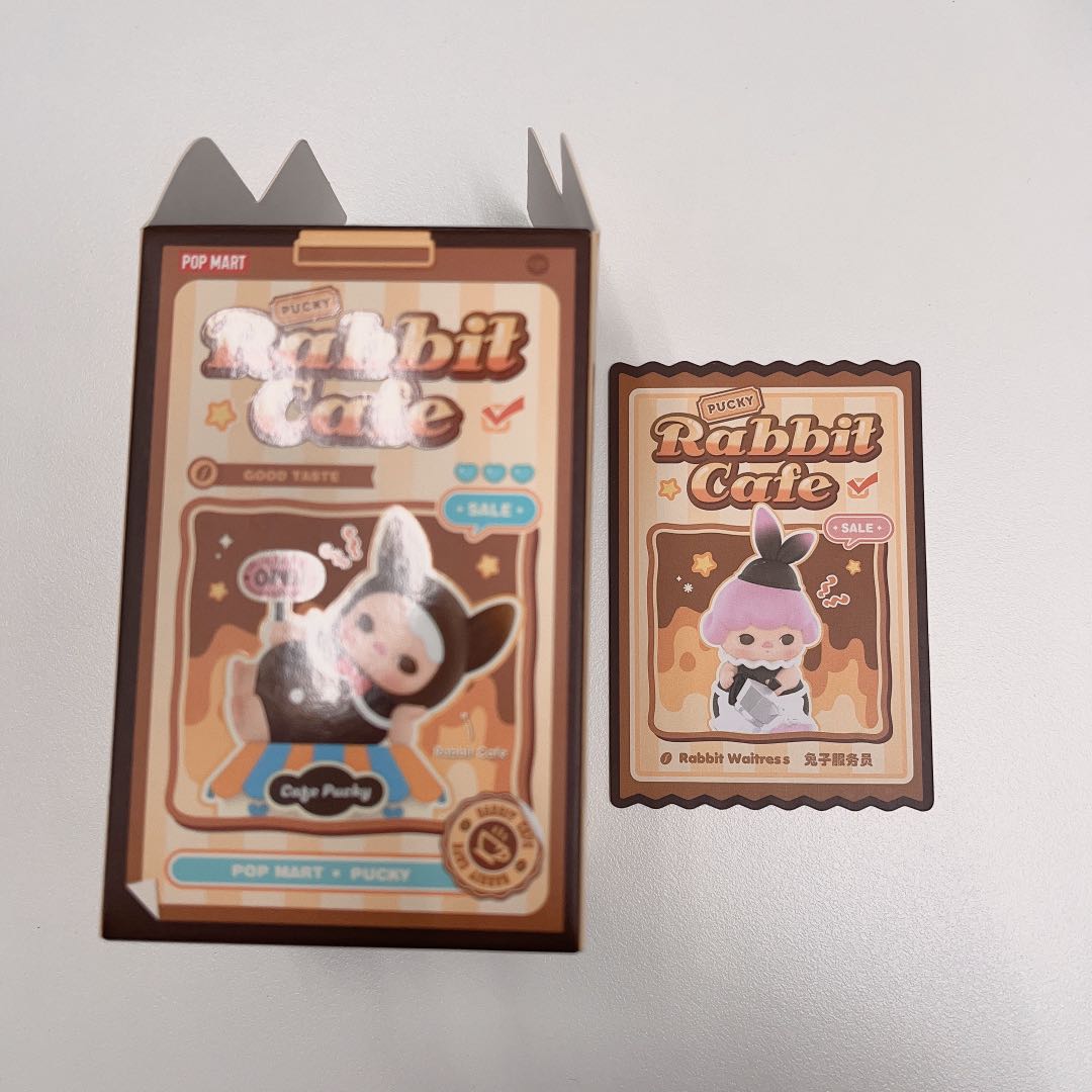 [WTS/WTT] Popmart x Pucky Rabbit Cafe - Rabbit Waitress, Hobbies & Toys ...