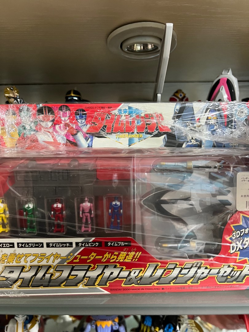 Power rangers Mirai sentai time ranger dx time robo shadow megazord and ...
