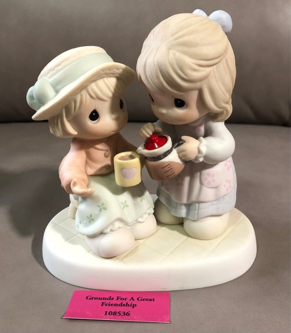 Precious Moments friends sister figurine : Grounds for a Great ...