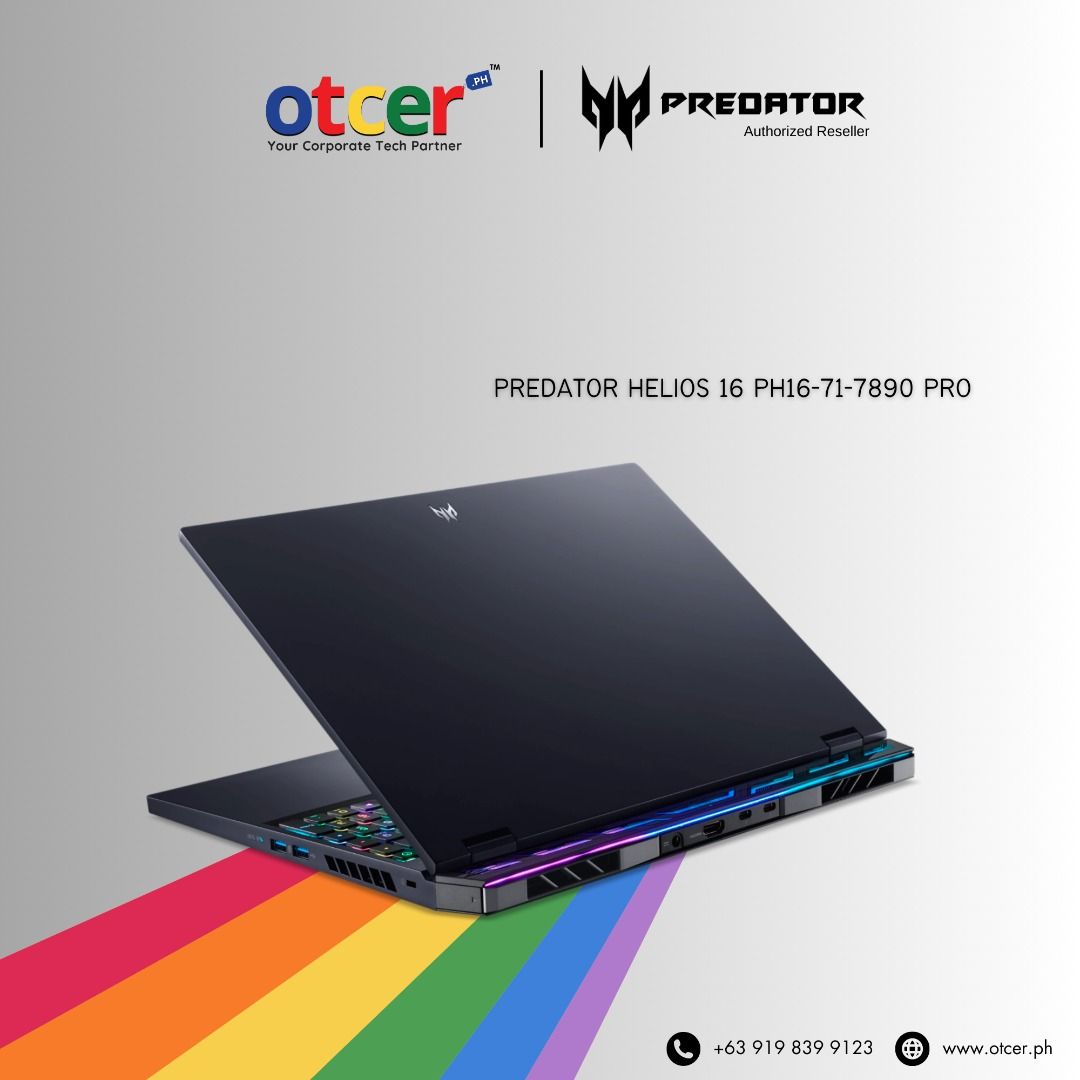 Predator Helios 16 PH16-71-7890 PRO, Computers & Tech, Laptops ...