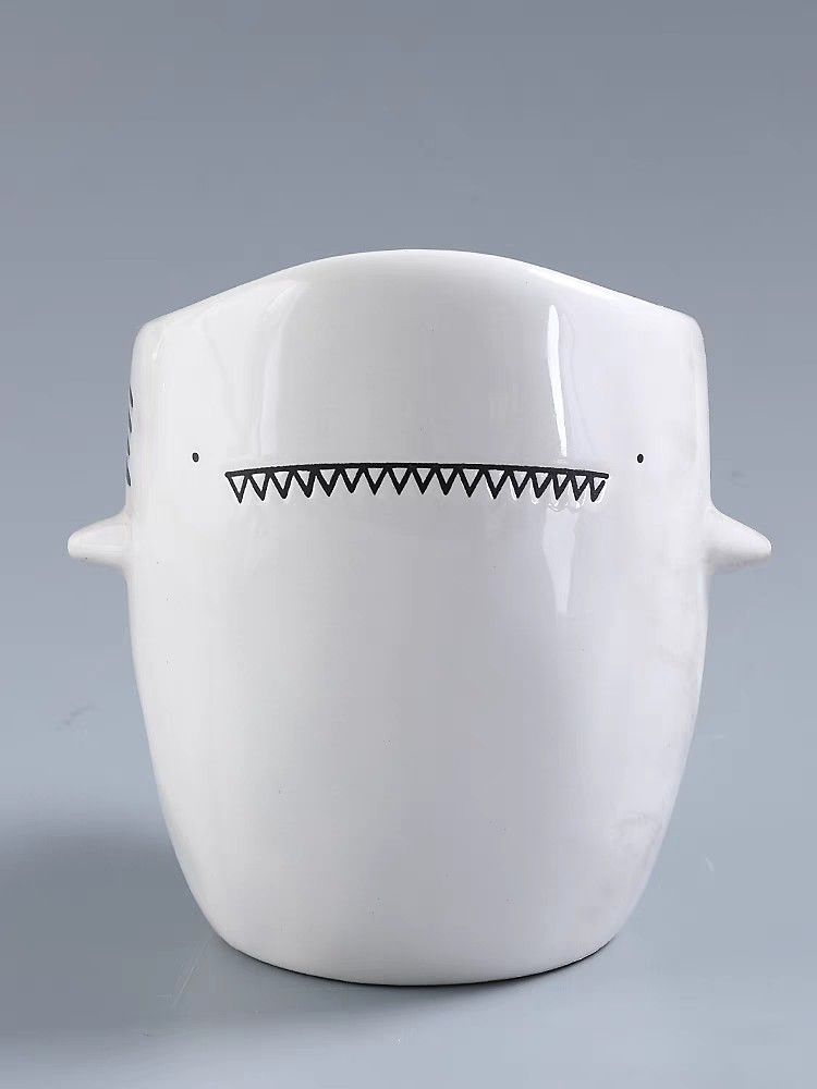 (PREORDER) JAPANESE KAWAII SHARK THEMED CERAMIC MUG CUP TEA CUP KOREAN ...