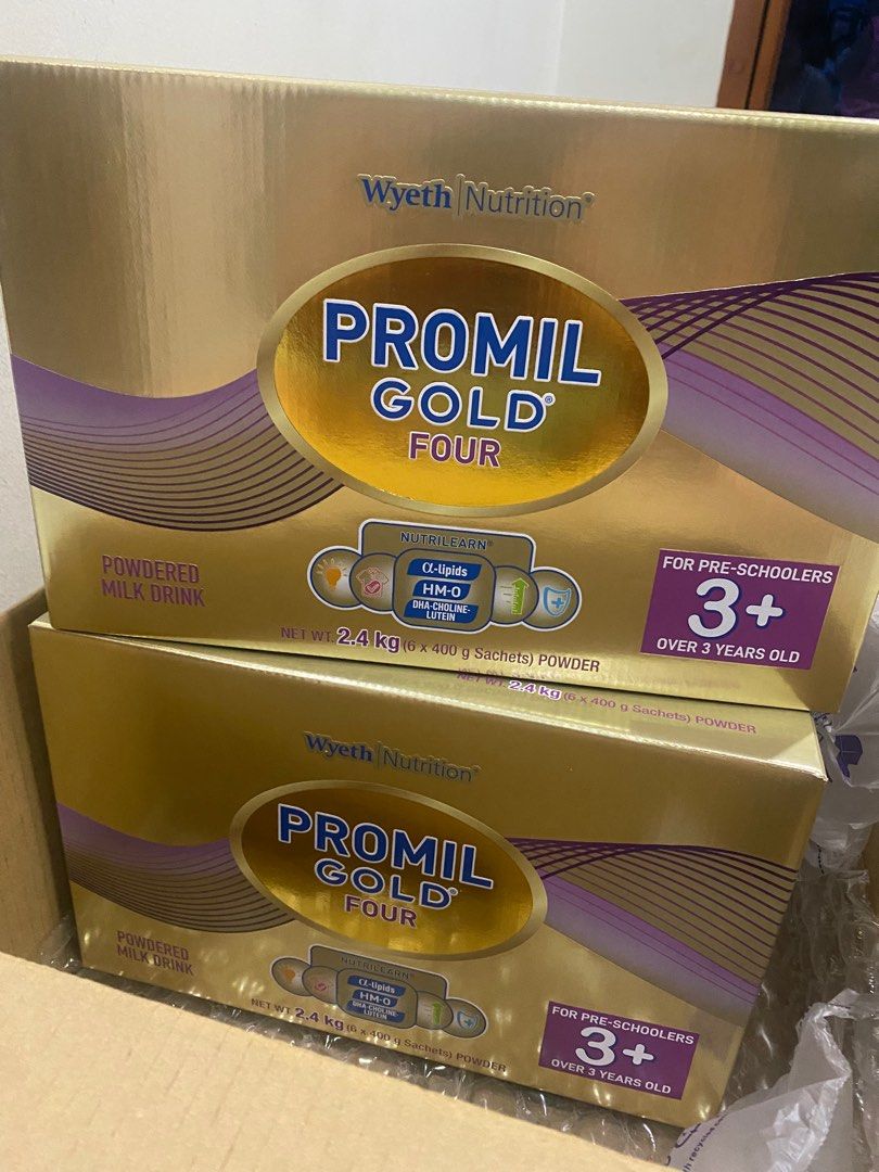 Promil Gold Four 2.4KG 2 BOXES, Babies & Kids, Bathing & Changing ...