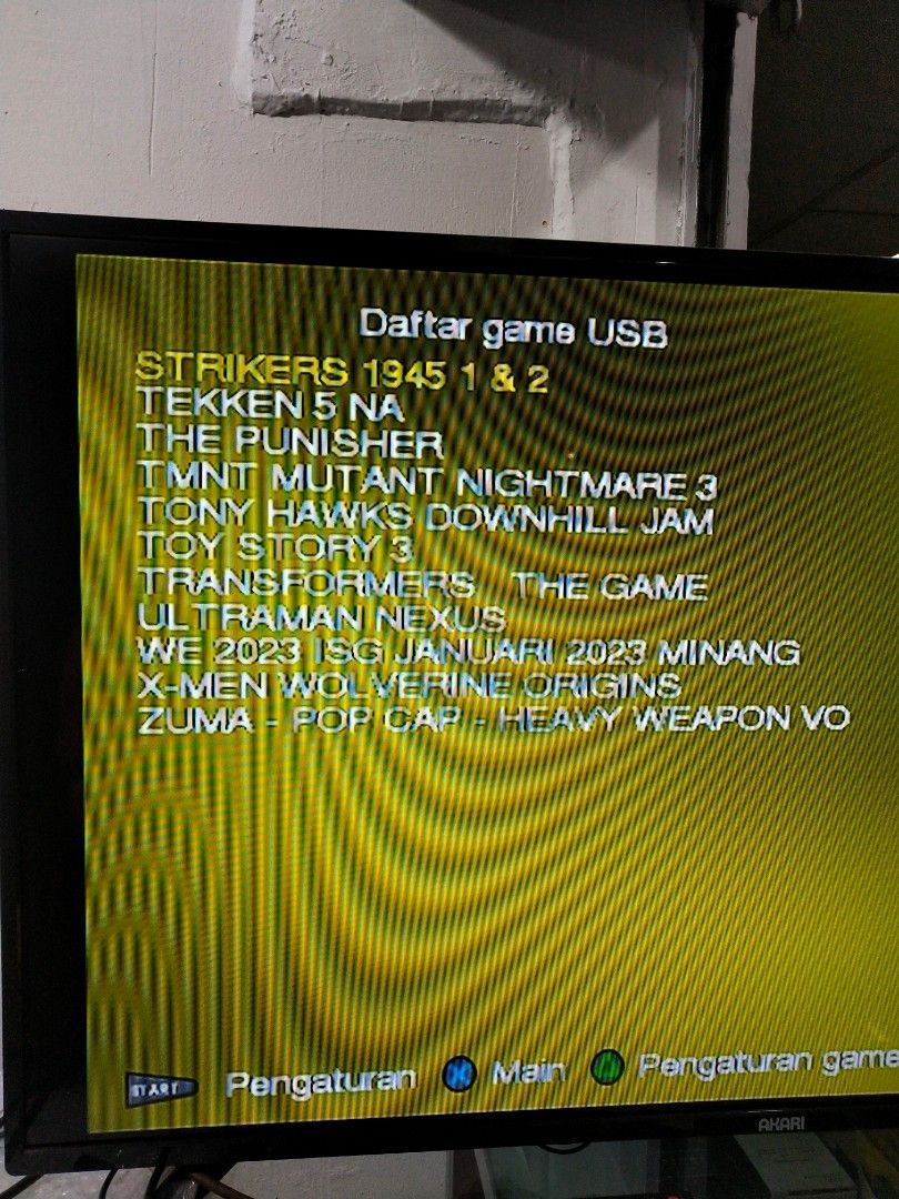 PS2 FAT SERI/SCPH 5000 HARDISK EKSTERNAL 250GB FULL GAME PILIHAN, Video Game, Konsol di Carousell