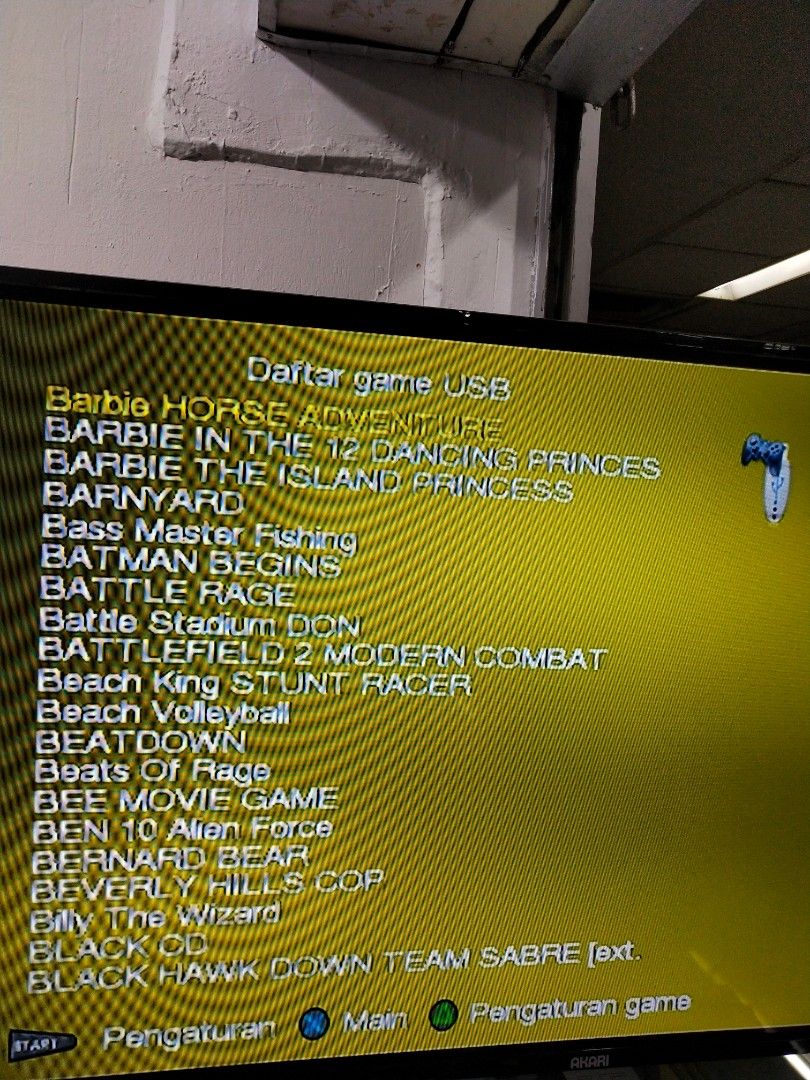 PS2 FAT SERI/SCPH 5000 HARDISK EKSTERNAL 250GB FULL GAME PILIHAN, Video Game, Konsol di Carousell