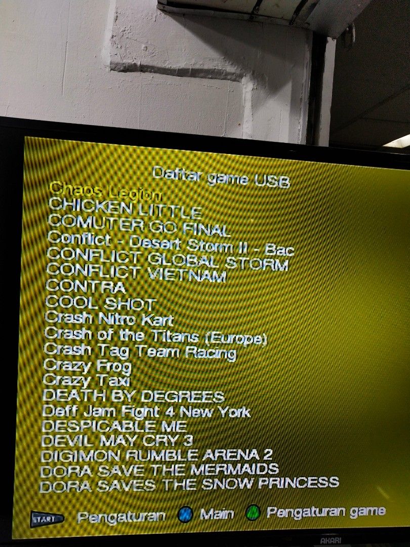 PS2 FAT SERI/SCPH 5000 HARDISK EKSTERNAL 250GB FULL GAME PILIHAN, Video Game, Konsol di Carousell