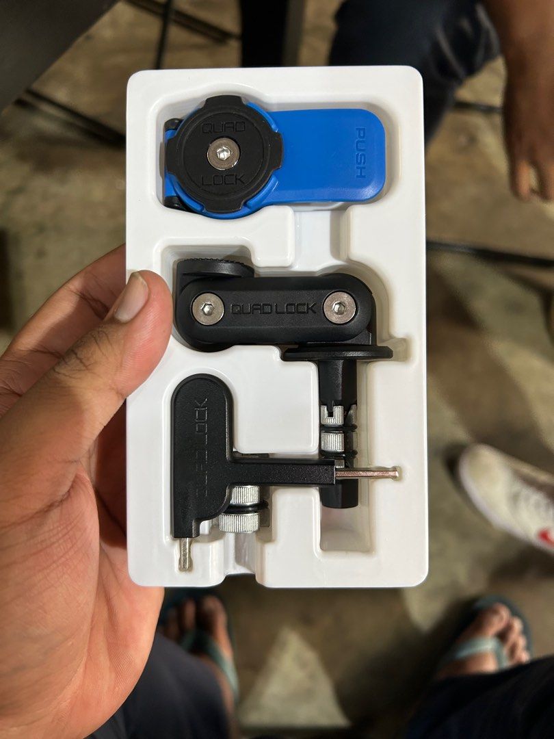 Quadlock Fork Stem Mount, Motorcycles, Motorcycle Accessories on Carousell