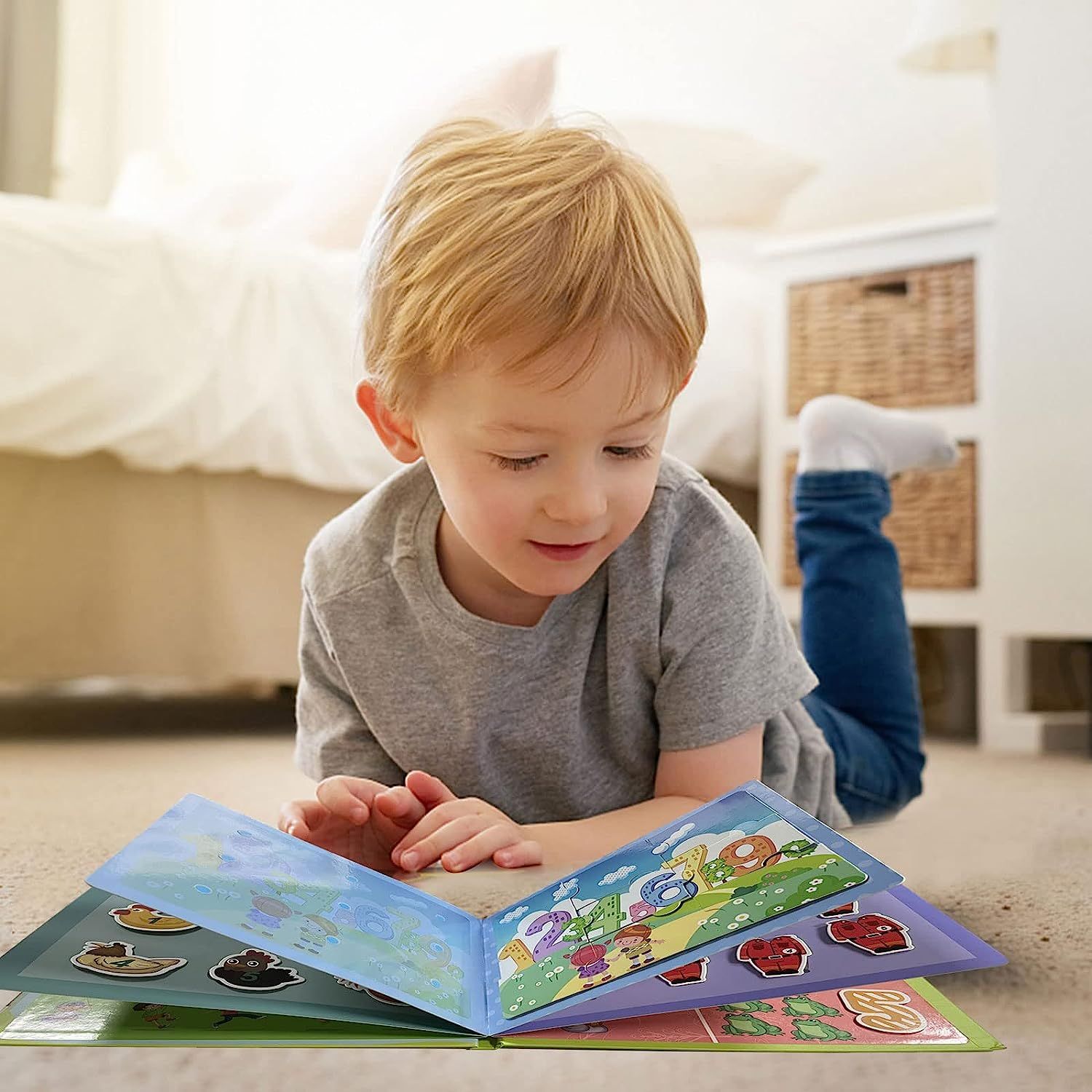 Quiet Book for Toddlers Montessori Activity Toys Busy Book Sensory ...