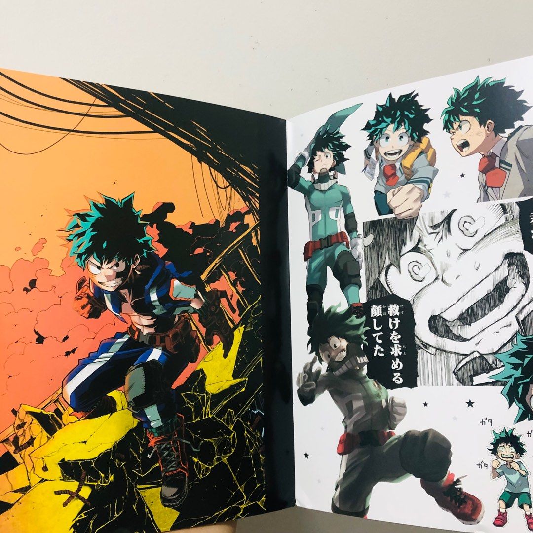 RARE Official MHA Heroes Photobook: Izuku Midoriya, Hobbies & Toys ...