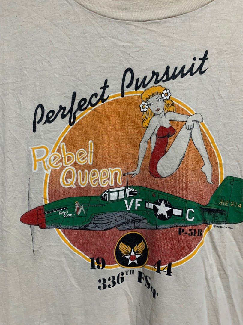 Rebel Queen 1988 by Hanes beefy, Men's Fashion, Tops & Sets, Tshirts ...